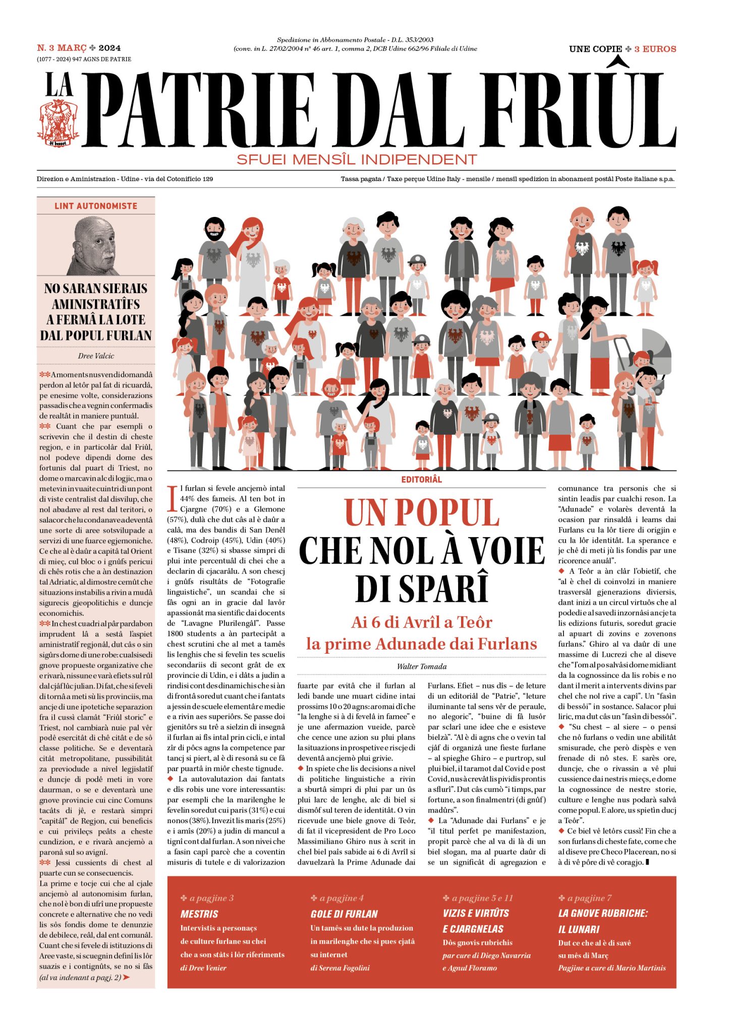 Març 2024 – La Patrie dal Friûl
